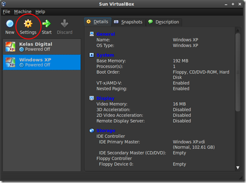 Membuat “Share Folder” Virtualbox pada Host Linux Guest Win XP ...